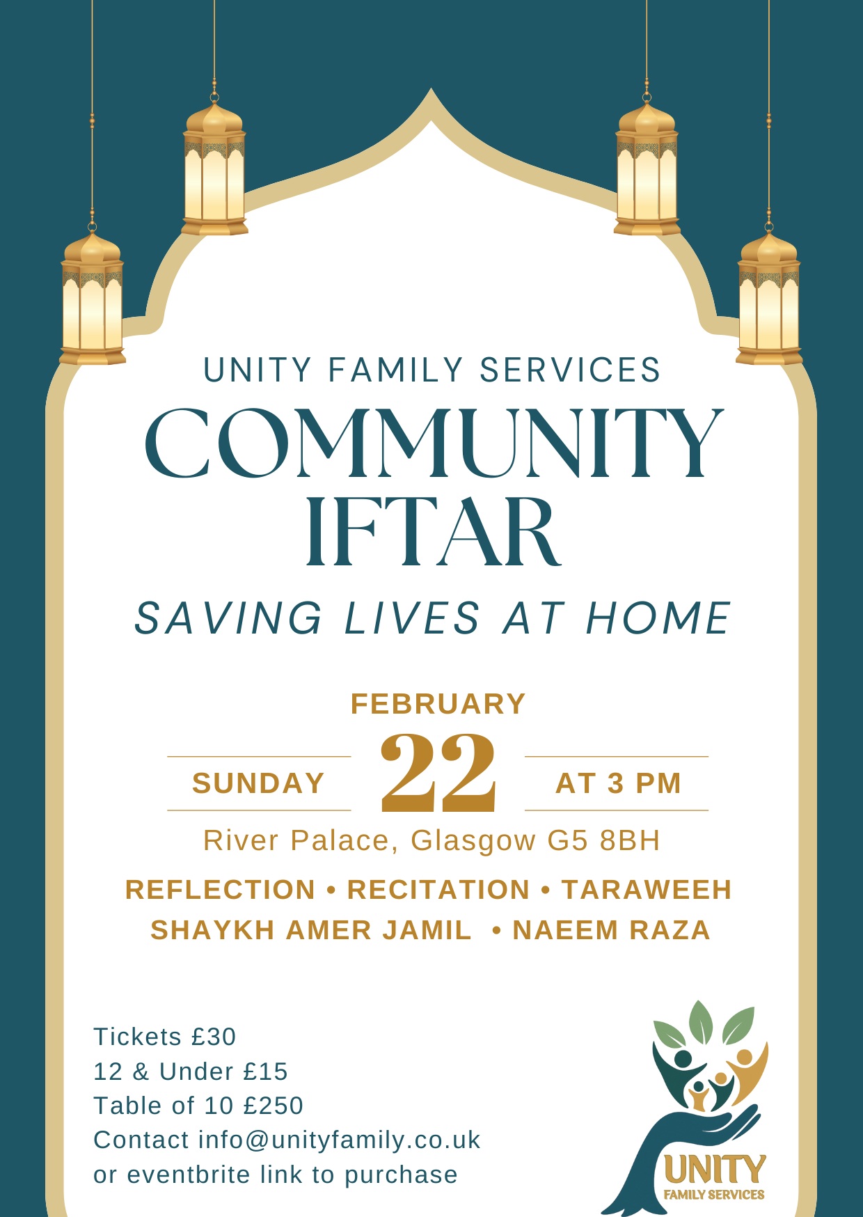 Saving Lives At Home: A Community Iftar & Networking Evening - Unity ...